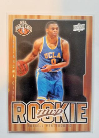 Russel Westbrook Upper Deck Rookie Card MVP | eBay