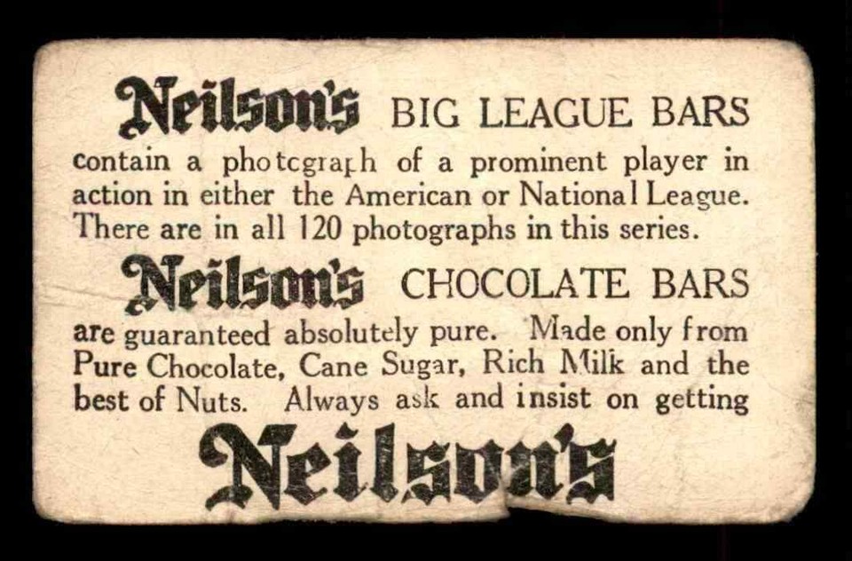 1922 Neilson's Chocolate V61-1 Gene Hargrave | eBay