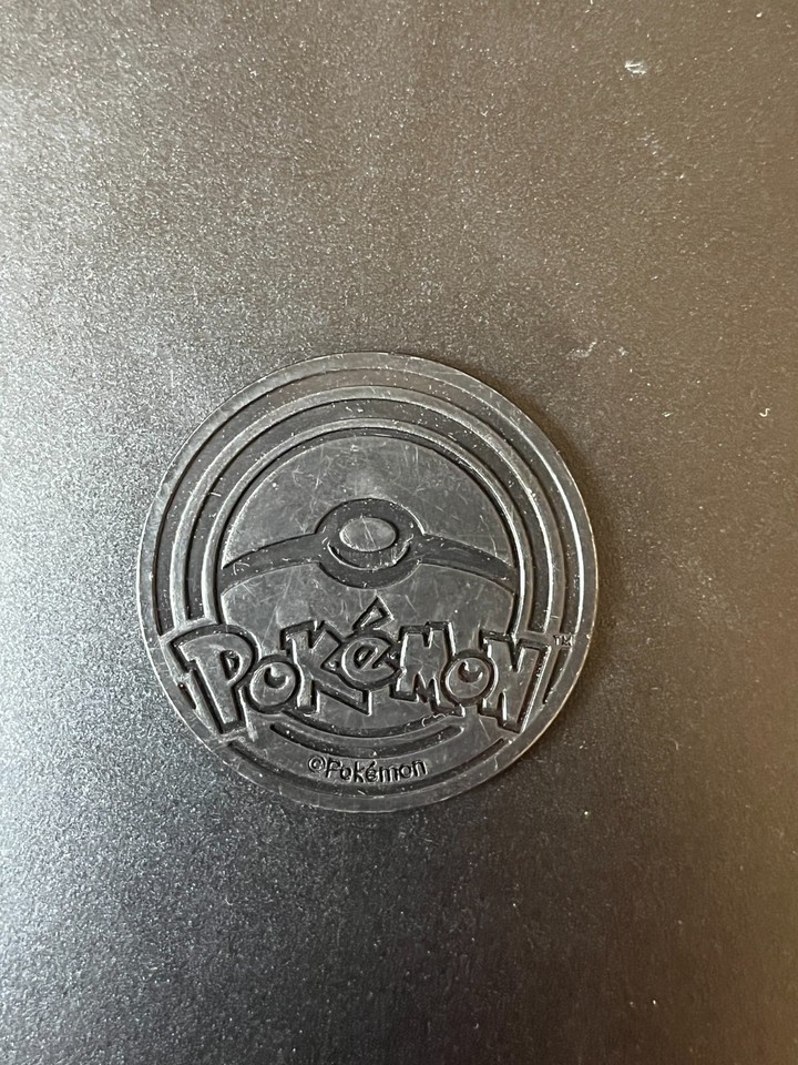 SEE PICTURES Pikachu 'Waving' Collectible Coin Pokemon Silver Mirror ...