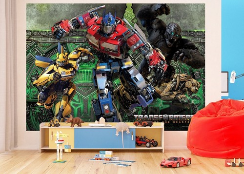 Transformers Wallpaper Mural for kids bedroom photo wall Bumblebee ...