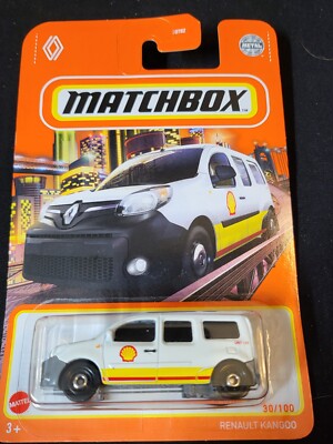 2022 MATCHBOX 30/100 RENAULT KANGOO White SHELL OIL New NEAR MINT | eBay