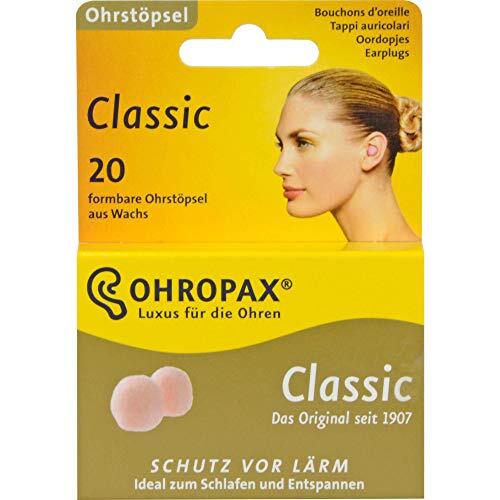 OHROPAX Classique Bouchons d'oreilles Lot De 20 4003626011203 | eBay