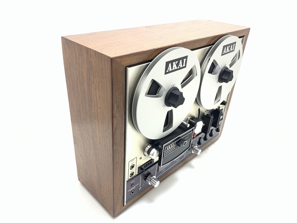AKAI 4000 DS Reel To Reel Stereo 3 Head 4 Track Tape Vintage 1973 WORK ...