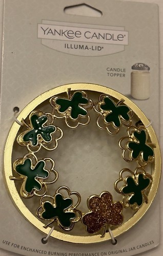 Yankee Candle Illuma lid topper Lucky Clover | eBay