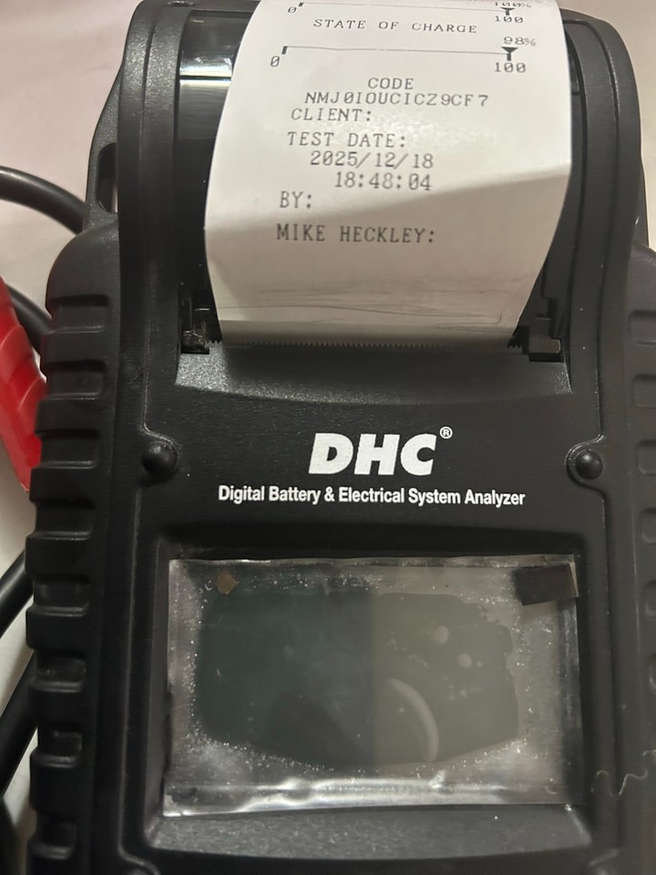DHC BT2010 Digital Battery & Electrical Analyzer Tester TESTED | eBay