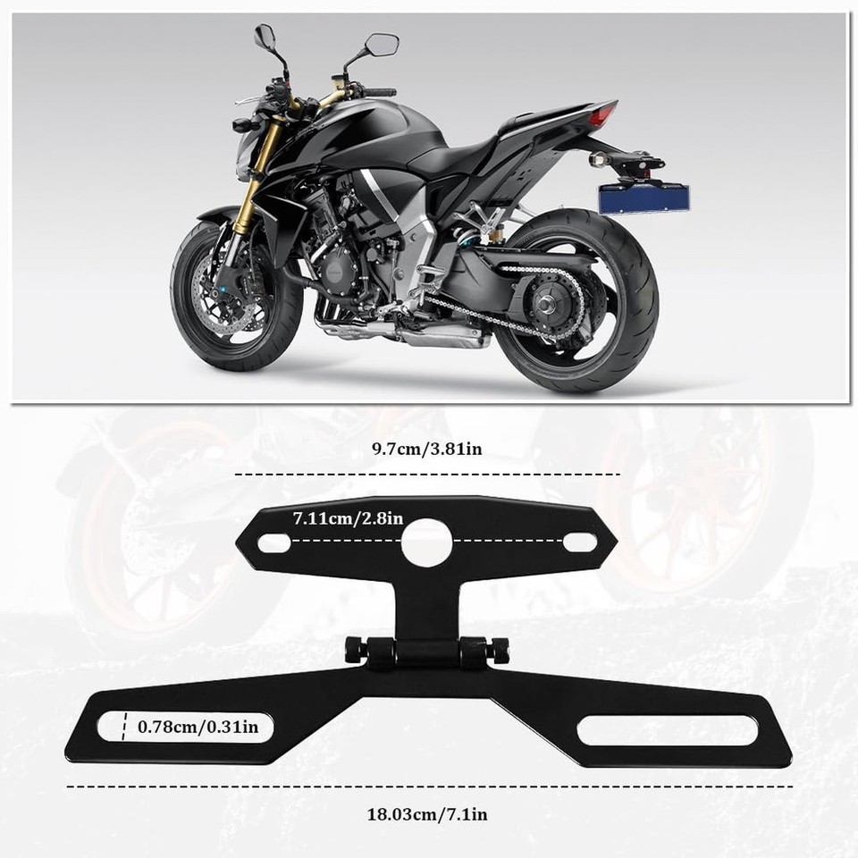 Motorcycle License Plate Bracket, Motorcycle License Plate Holder ...