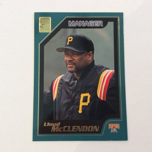 2001 Topps Traded T149 Lloyd McClendon Pittsburgh Pirates | eBay