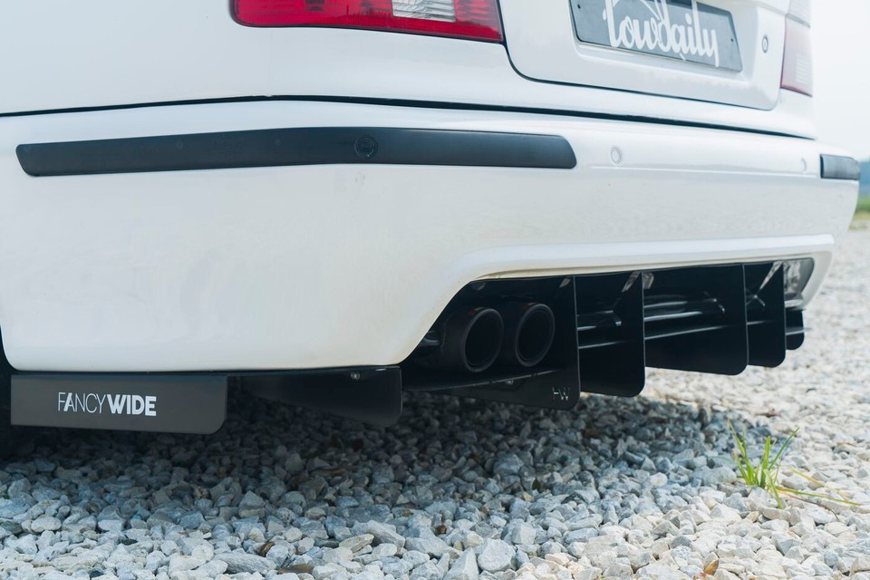 Fancywide BMW E39 Rear Bumper Diffuser. Tuning, Performance part. | eBay