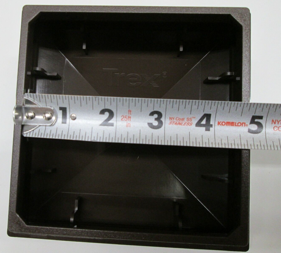 TREX DECK TRANSCEND VINTAGE LANTERN 4 X 4 PYRAMID POST SLEEVE CAP ...