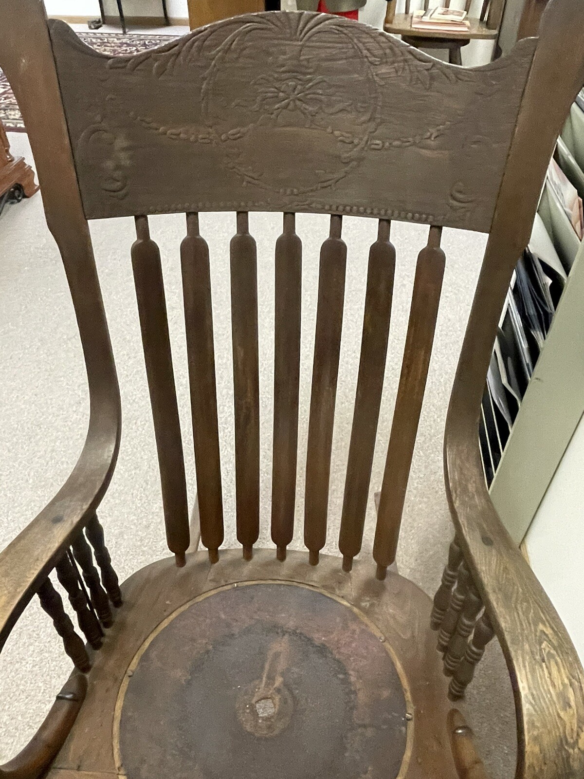Antique Rocking Chair LOCAL PICK UP ONLY | eBay