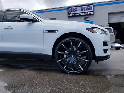 22 INCH 22X10 Rims Lexani CSS-15 TireS 265/40ZR22 BP:5X108 Jaguar Land ...