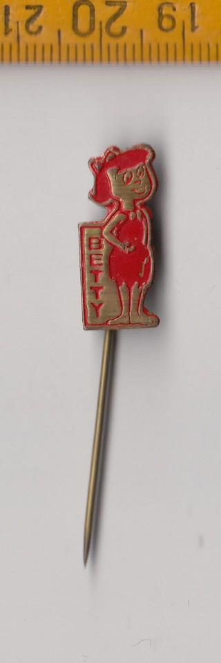 Original Vintage THE FLINTSTONES stick pins 1960s badge Cartoon Comic ...