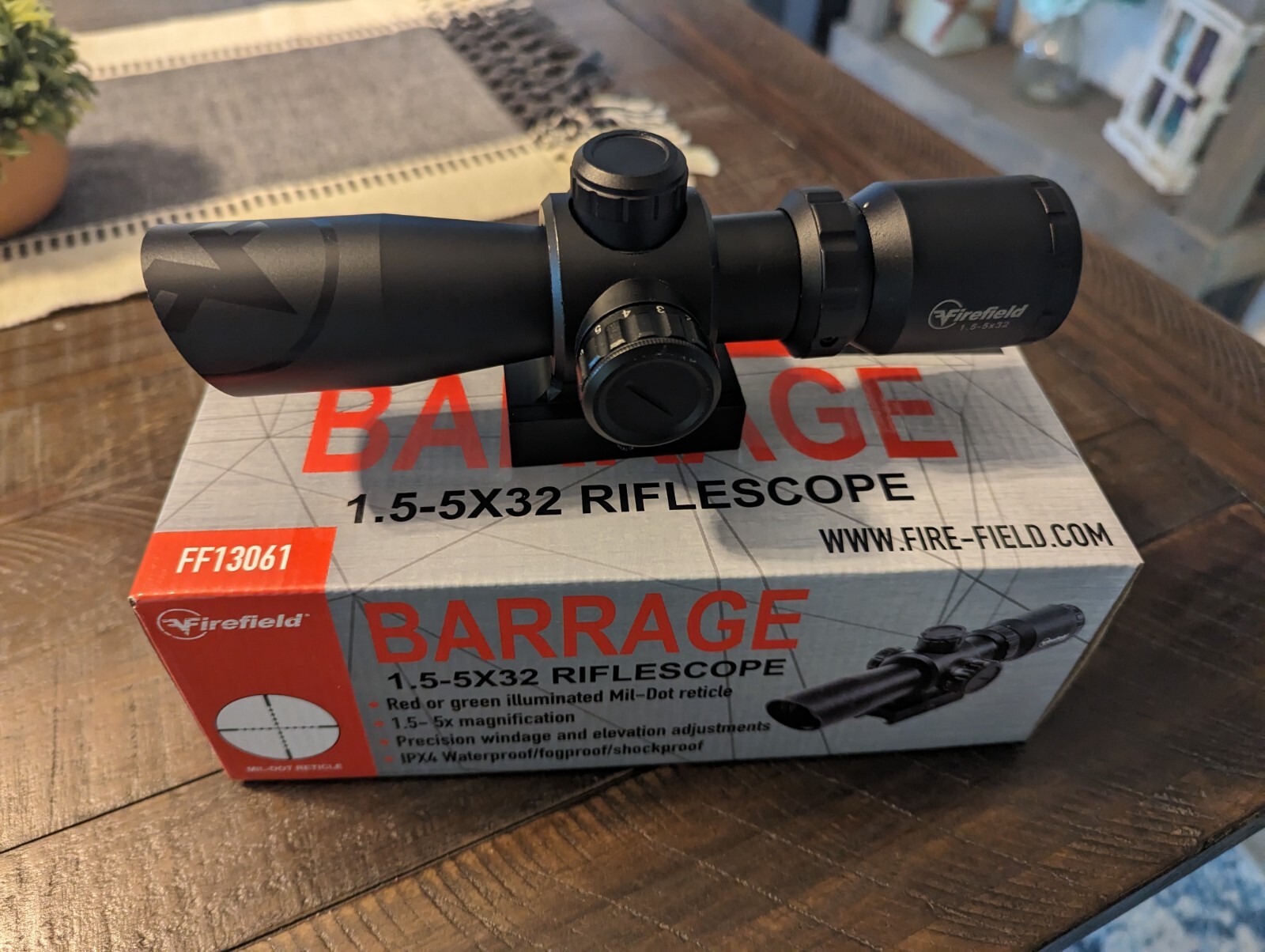 Firefield Barrage 1.5-5x32 Riflescope FF13061 812495022081 | eBay