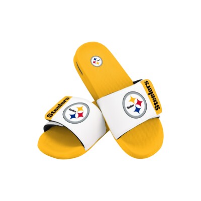 Pittsburgh Steelers FOCO NFL Men's Slide on Sandals | eBay