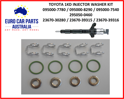 1117630011 BASE WASHER 9090430013 LEAK-OFF WASHER 9672119017 INJECTOR O ...