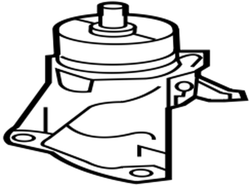 11320-3JA0B Nissan Insulator-engine mounting, rear 113203JA0B, New ...