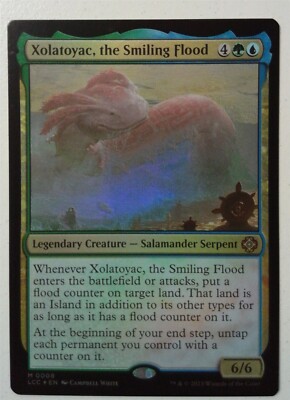 Xolatoyac, the Smiling Flood *FOIL* Magic MtG x1 LCC Commander Lost ...