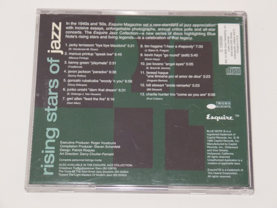 Esquire Jazz Collection: Breakthrough! - V/A 1995 CD XCLNT Cond Charlie ...