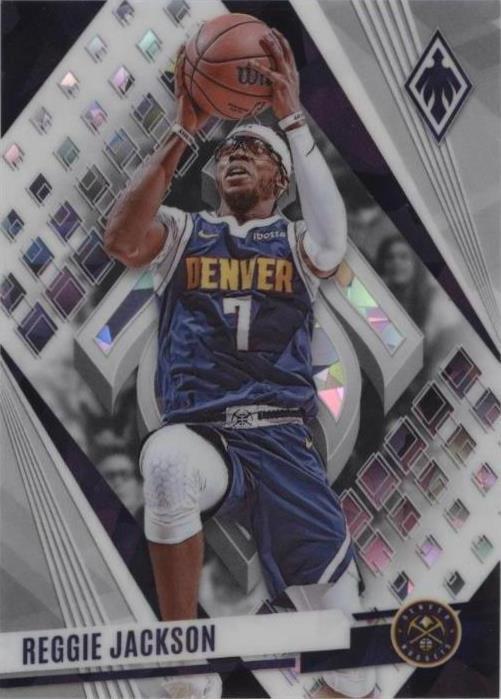 2023-24 Panini Phoenix - Reggie Jackson #28 White Ice Phoenix /125 for ...