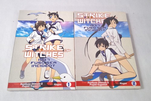 Strike Witch 1937 Fuso Sea Incident Vol 1 & 2 English Manga Shimada Kagonish | eBay