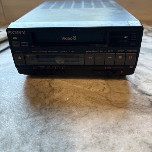 Sony EV-C3 Video8 Compact 8mm Player Recorder Untested | eBay