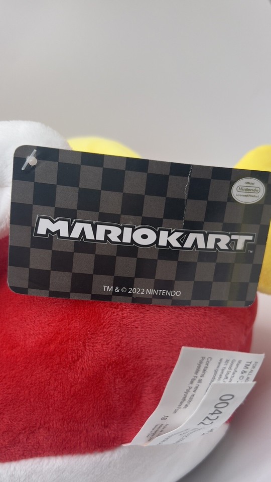 Nintendo Super Mario Kart CHEEP CHEEP FLYING FISH Plush STUFFED ANIMAL ...