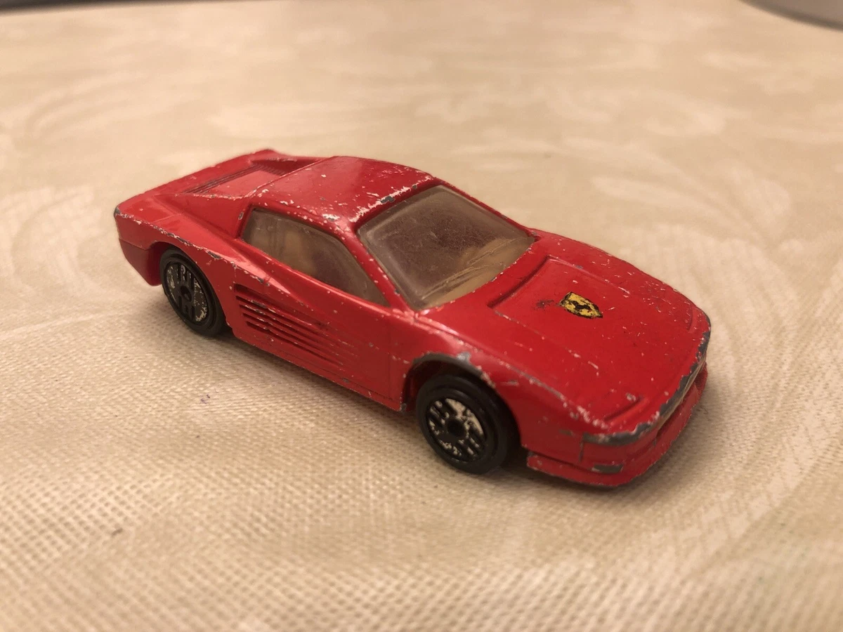 Ferrari Testarossa Red Micro Color Racers By HotWheels 1:87, 60% OFF