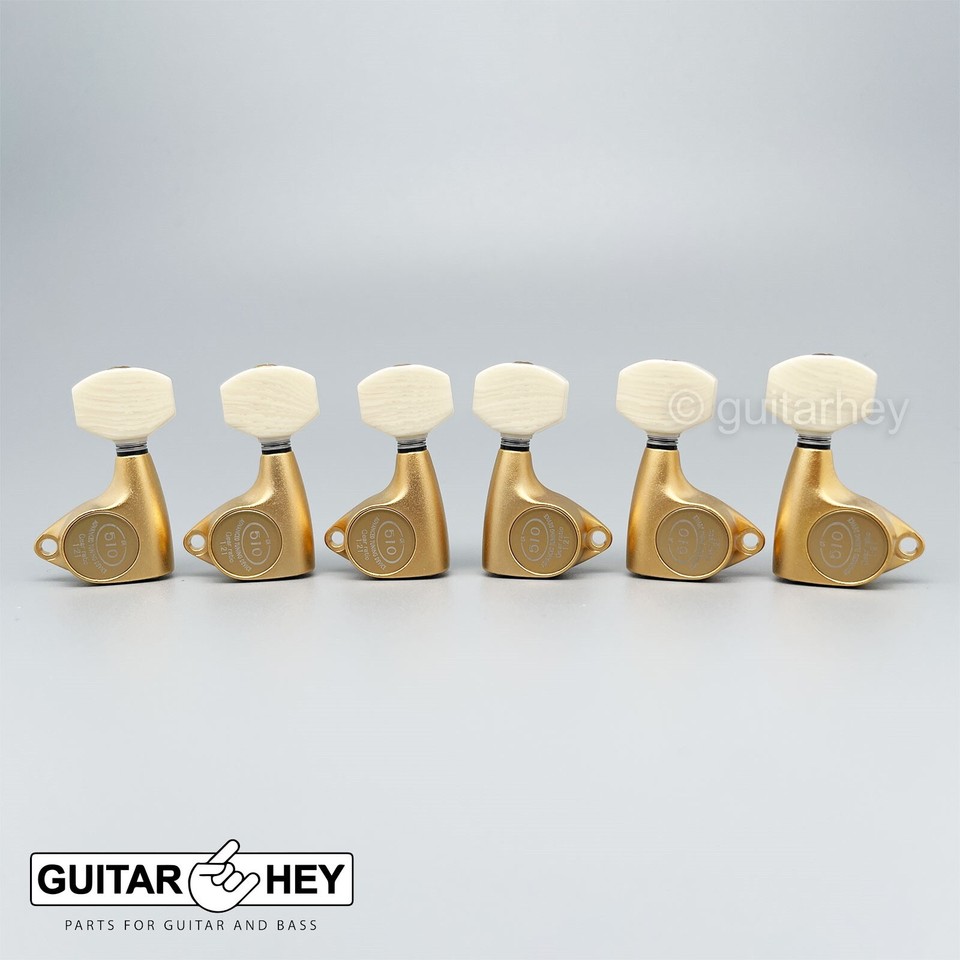 NEW Gotoh SGV510Z-M07 L3+R3 Tuners 21:1 Gear Ratio IVORY Buttons 3x3 ...