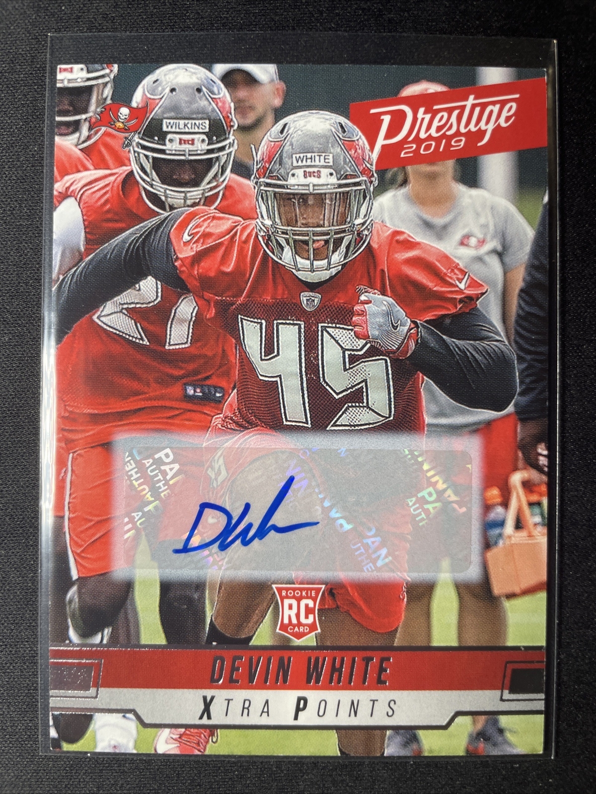 2019 Prestige Devin White Auto Autograph RC Rookie Card Rc Rare SB ...