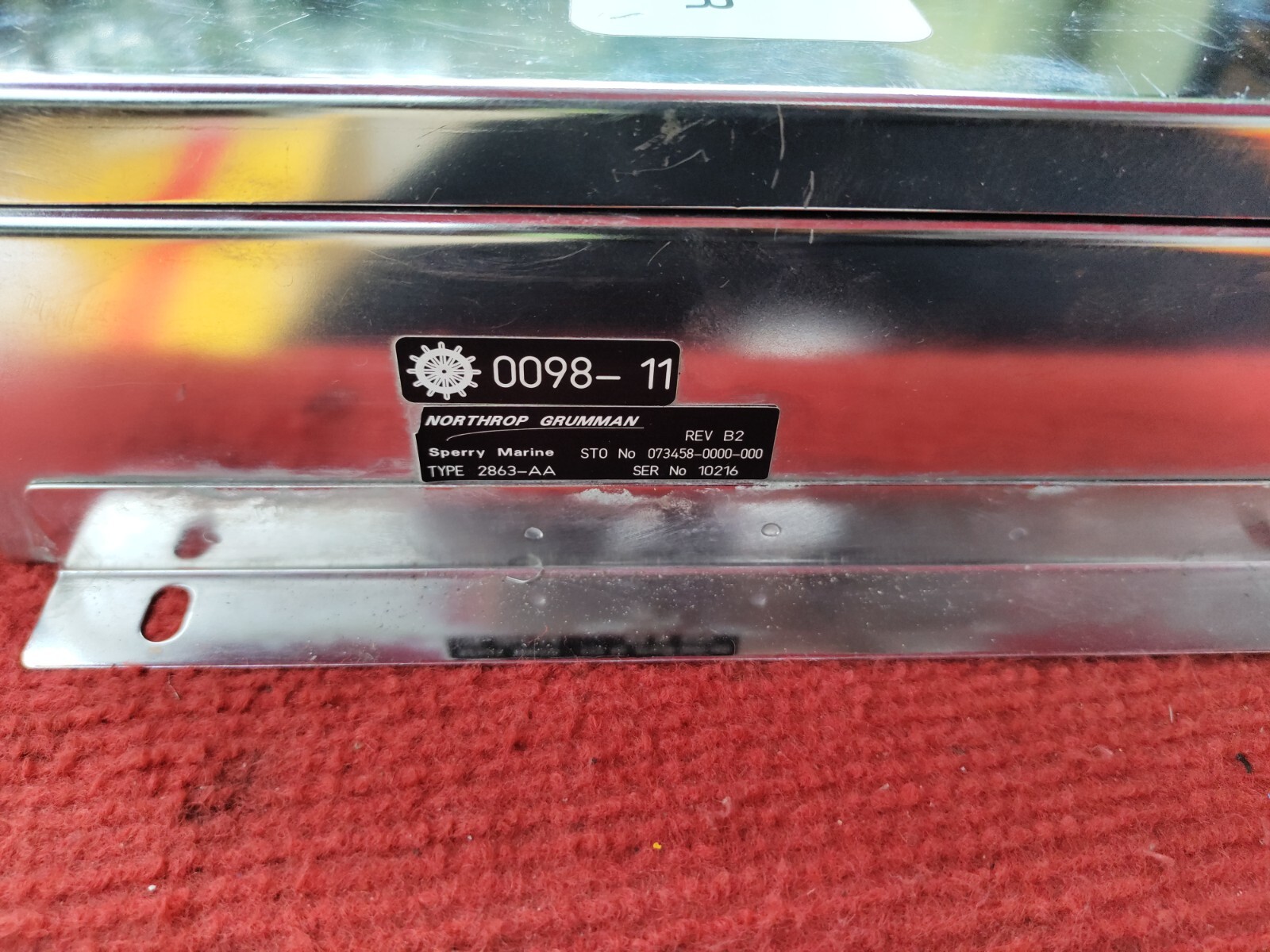 P:VT33 Sperry Marine Speed Log Preamplifier Type 2863-AA Rev-B2 Ser No ...