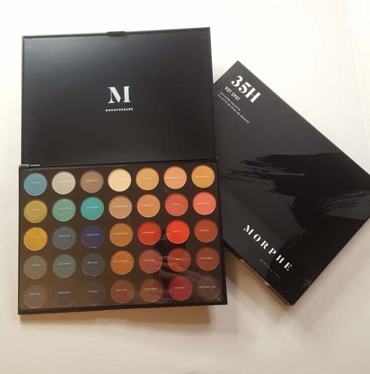 Morphe 35H Hot Spot Artistry Eyeshadow Palette Authentic BNIB 35 Colors ...