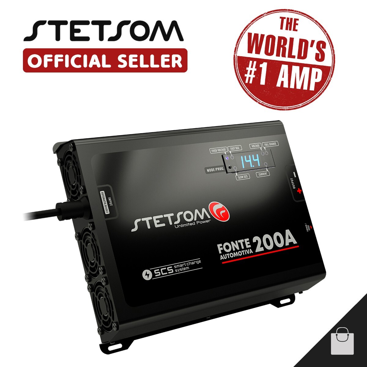 Stetsom Infinite Black 200 Battery Charger 200A Power Supply - 3-5 Day ...