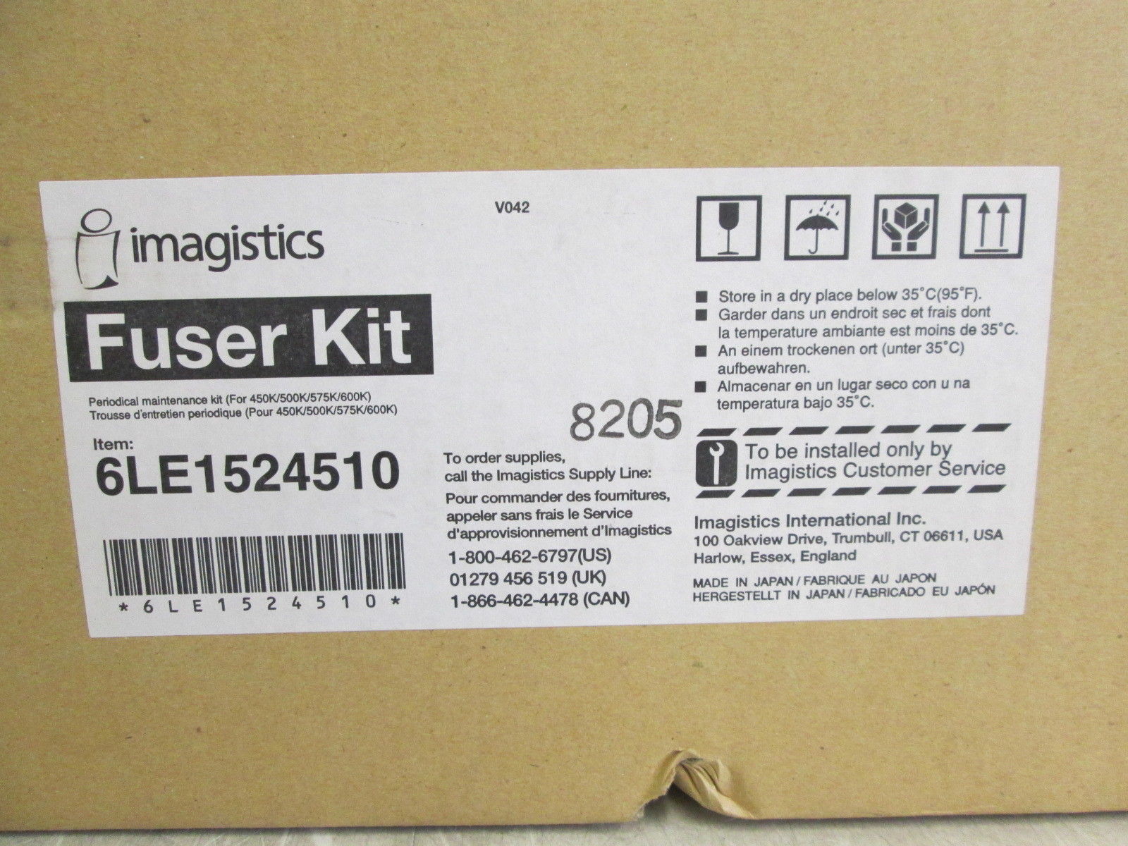 Genuine Oce-Pitney Bowes-Imagistic IM5530 6030 7230 fuser Printer ...
