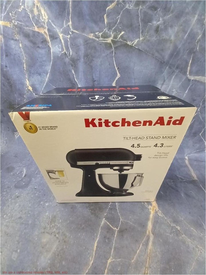 KitchenAid Ultra Power Plus 4.5qt Tilt-Head Stand Mixer Black KSM96 SEE ...