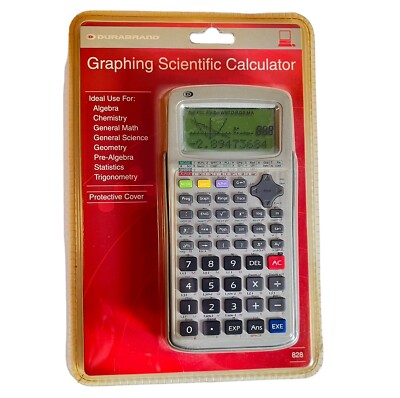 Durabrand 828 Graphing Scientific Calculator Algebra Chemistry Trig ...