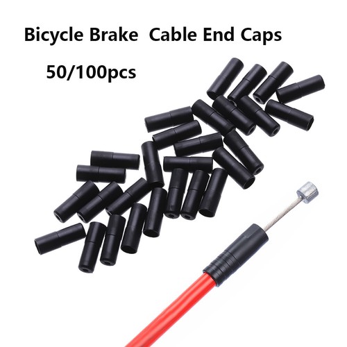 Plastic Shift/Brake Cap Caps Tips Crimps Outer Cable Cover Bicycle ...