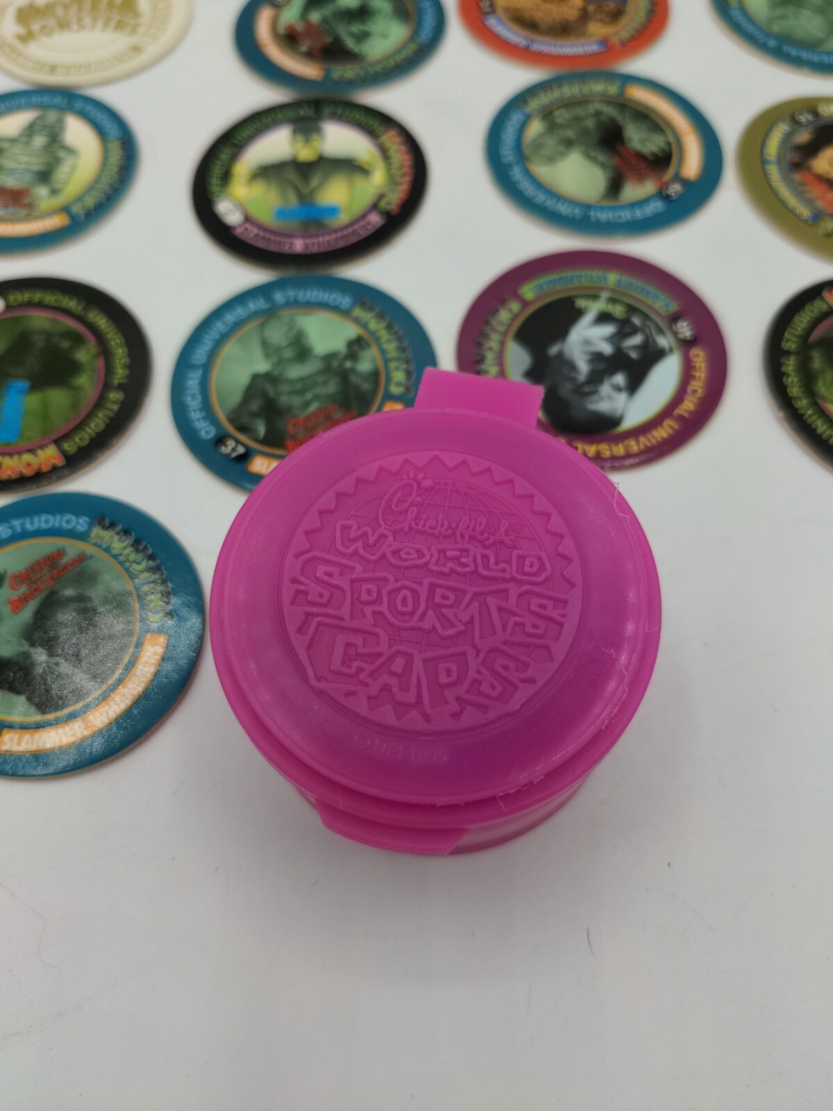 Universal Monsters 1994 Pogs Imperial Slammer Whammers & Chick FIL A ...