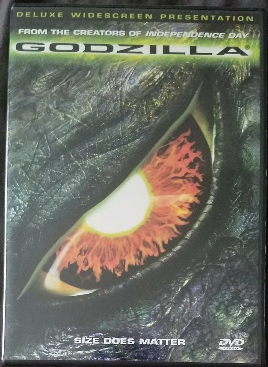 Godzilla 1998 Dvd Cover