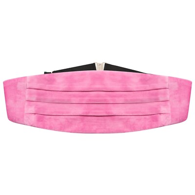 Pink Velvet Cummerbund | eBay UK