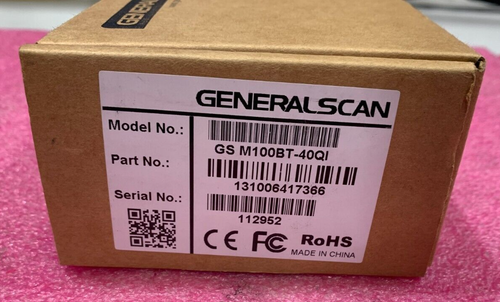 Generalscan GS M100BT-40QI 1D Bluetooth Laser Barcode Scanner | eBay
