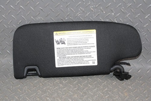 19--22 Nautilus Black Cloth Overhead Roof Passenger RH Sunvisor Sun ...