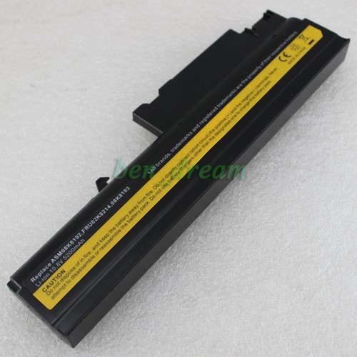 6Cell Battery for IBM ThinkPad R50p R51e R52 T40p T41p T42p T43p ...