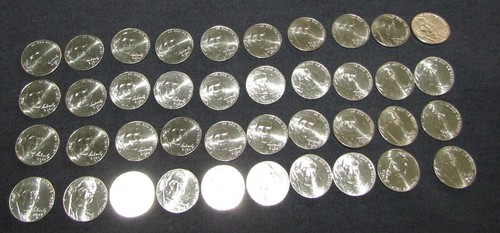 Hand Roll 2024 D Jefferson Nickels $2 Face Value Beautiful Uncirculated ...