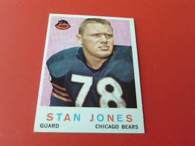 1959 STAN JONES TOPPS # 96 CHICAGO BEARS NM / MINT OR BETTER !! | eBay