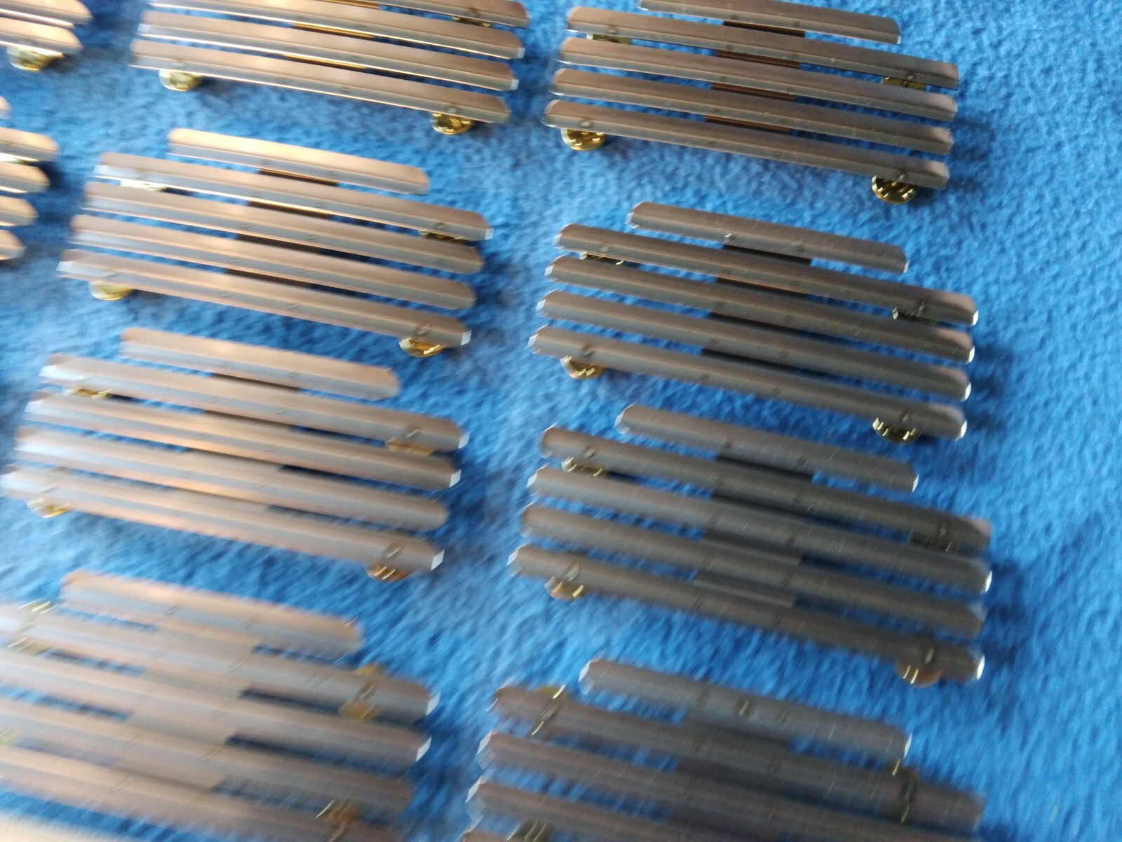 LOT OF 12 - GENUINE U.S. RIBBON MOUNTING BARS: FITS 14 RIBBONS - NEW ...