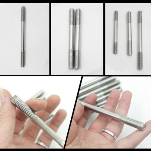 Double Threaded End Bolt Screw Dual Thread Stud Axle Rod ...