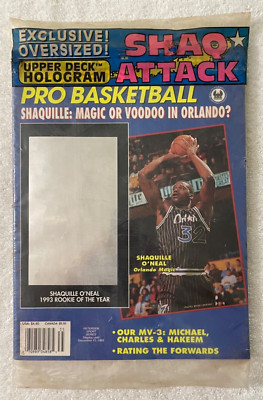 1993-94 Petersen's Pro Basketball Magazine Shaq Cover Michael Jordan ...
