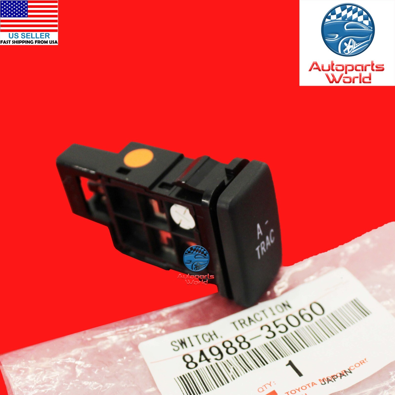 GENUINE OEM TOYOTA 2007-2014 FJ CRUISER TRACTION CONTROL SWITCH 84988 ...