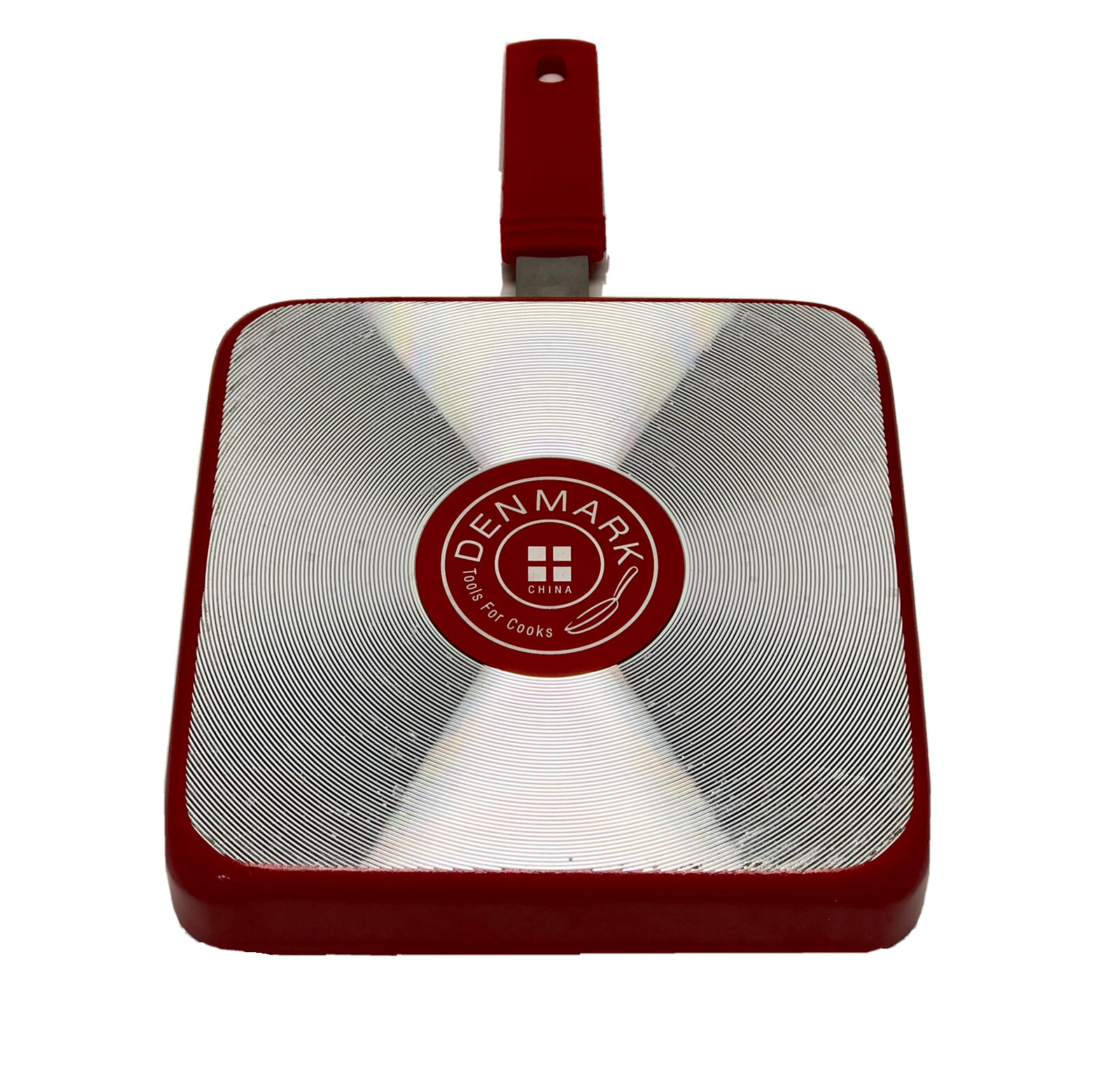 Denmark Tools For Cooks Non Stick Griddle Pan, 6” Red Square | eBay