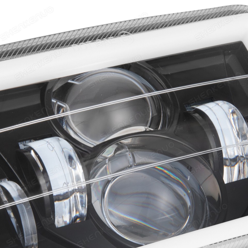 4pcs 4x6" LED Headlights For Pontiac Firebird Trans AM 1977 1978 1979 ...